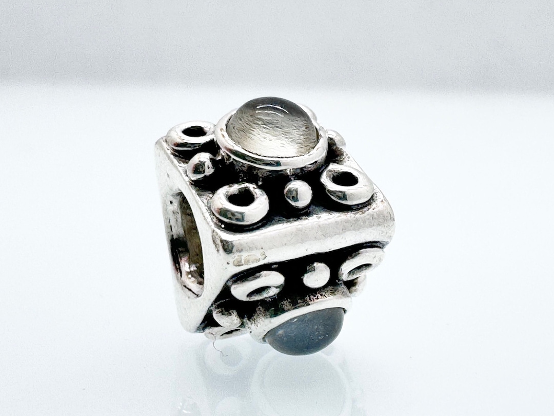 Authentic Pandora Triangle With Moonstone 790217MS Charm, Pre-owned ...