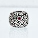 Original Pandora Wind Swirl Clip Charm With Hot Pink Cubic Zirconia ...