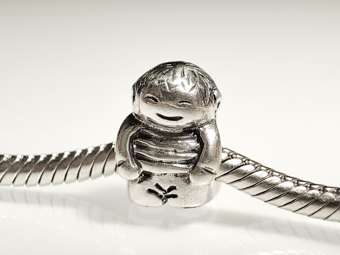 Authentic Pandora Child Little Boy 790360 Pre-owned Rare Sterling ...