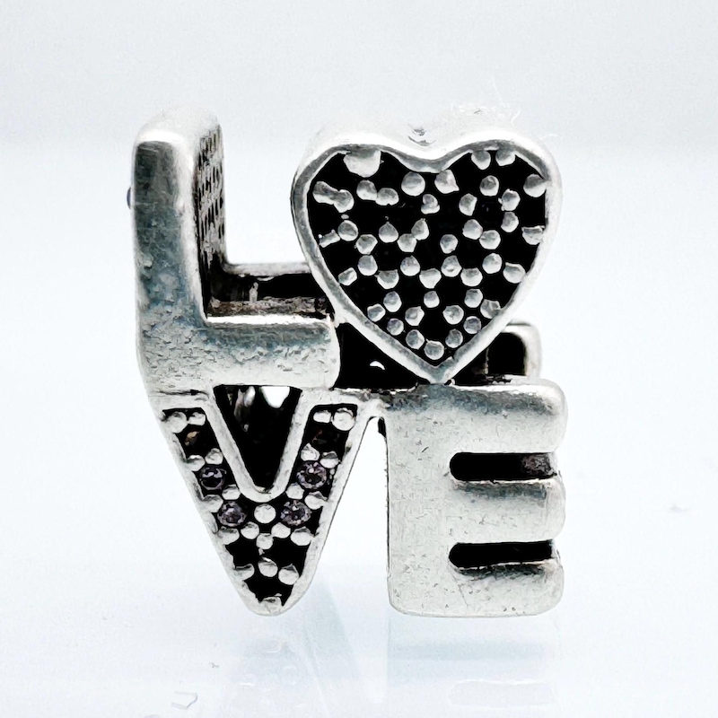 Love Word Charm - Etsy