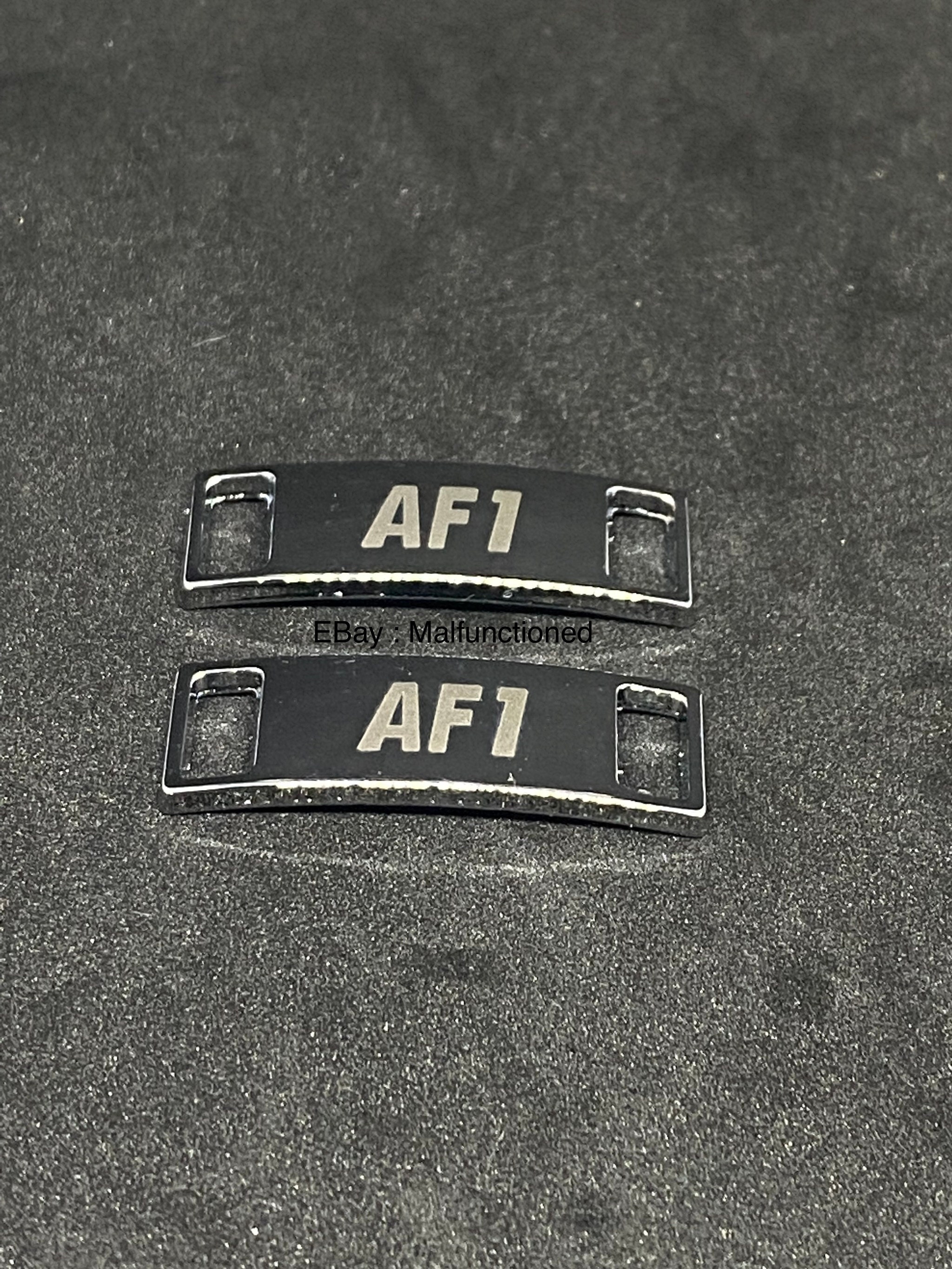 Custom Diamond Metal AF1 Air Force One Lace Tag Lock Dubrae - Etsy UK