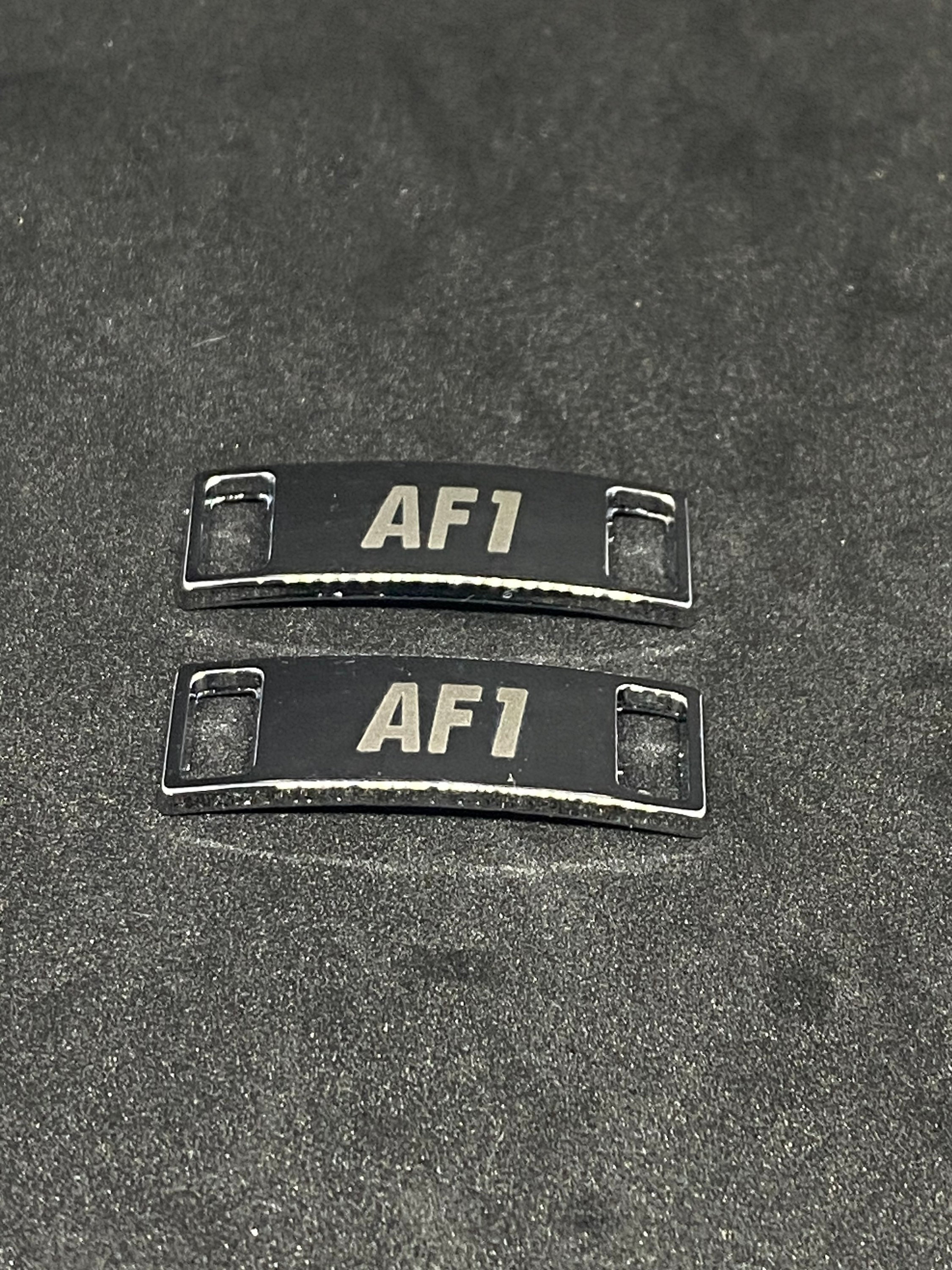 Custom Diamond Metal AF1 Air Force One Lace Tag Lock Dubrae Buckle ...
