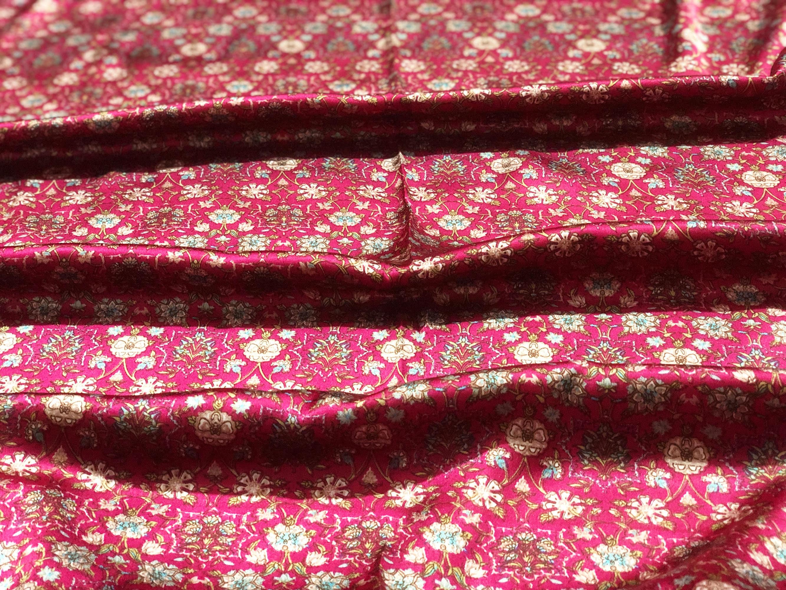 High Quality Silky Satin Back Crepe Fabric, Crepe Silk Fabric, Dress Making Fabric, Printed Silk ...