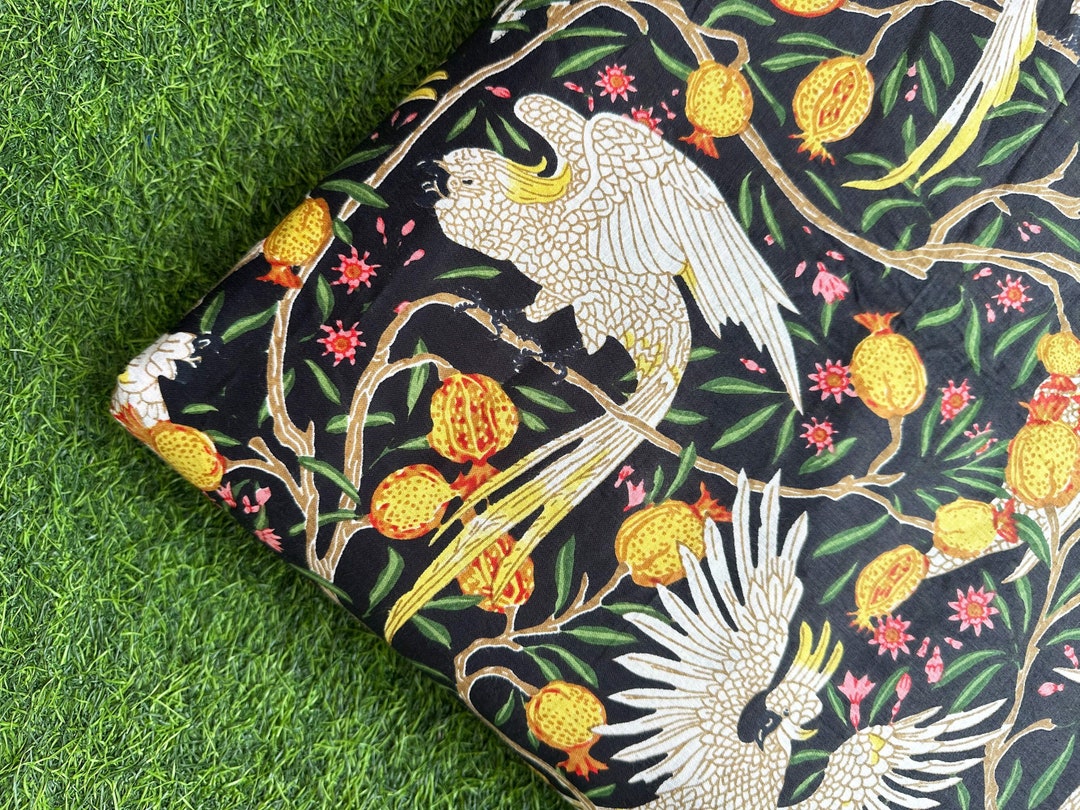 Beautiful Birds Fabric | Song Bird Fabric | Birds Fabric | Bird Fabric ...