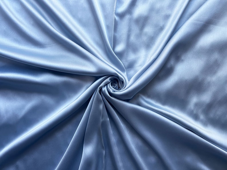 Italy SILK Fabric Satin Stretch 105 Gr/m2 24 Momme / Width 140 Cm ...