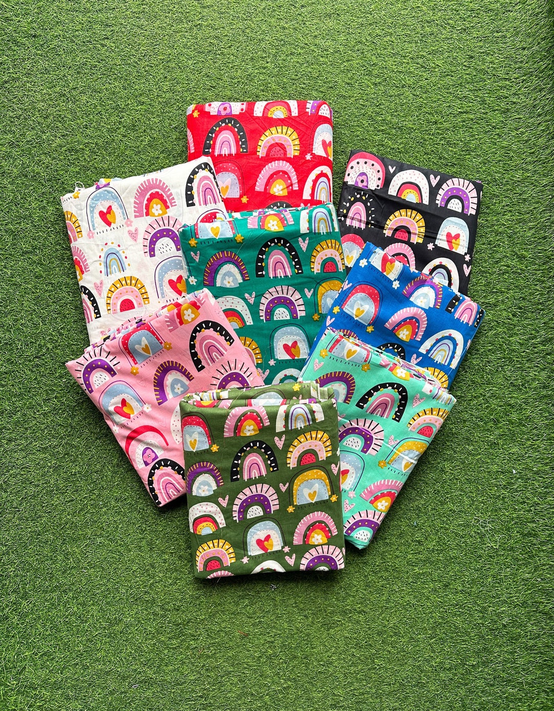 1950s Maximalist Cotton Fabric - Retro Mid Century Atomic Collection ...