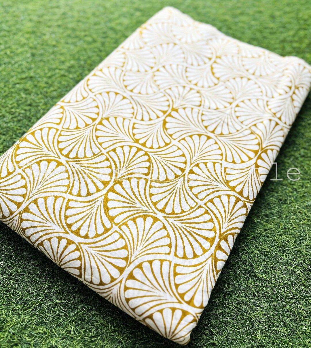 Floral Hand Block Print Fabric, Indian Cotton Fabric, Printed Cotton ...