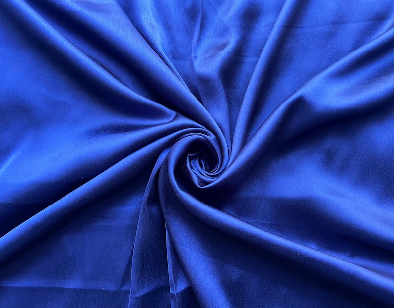 Italy SILK Fabric Satin Stretch 105 Gr/m2 - 24 Momme / Width 140 Cm ...