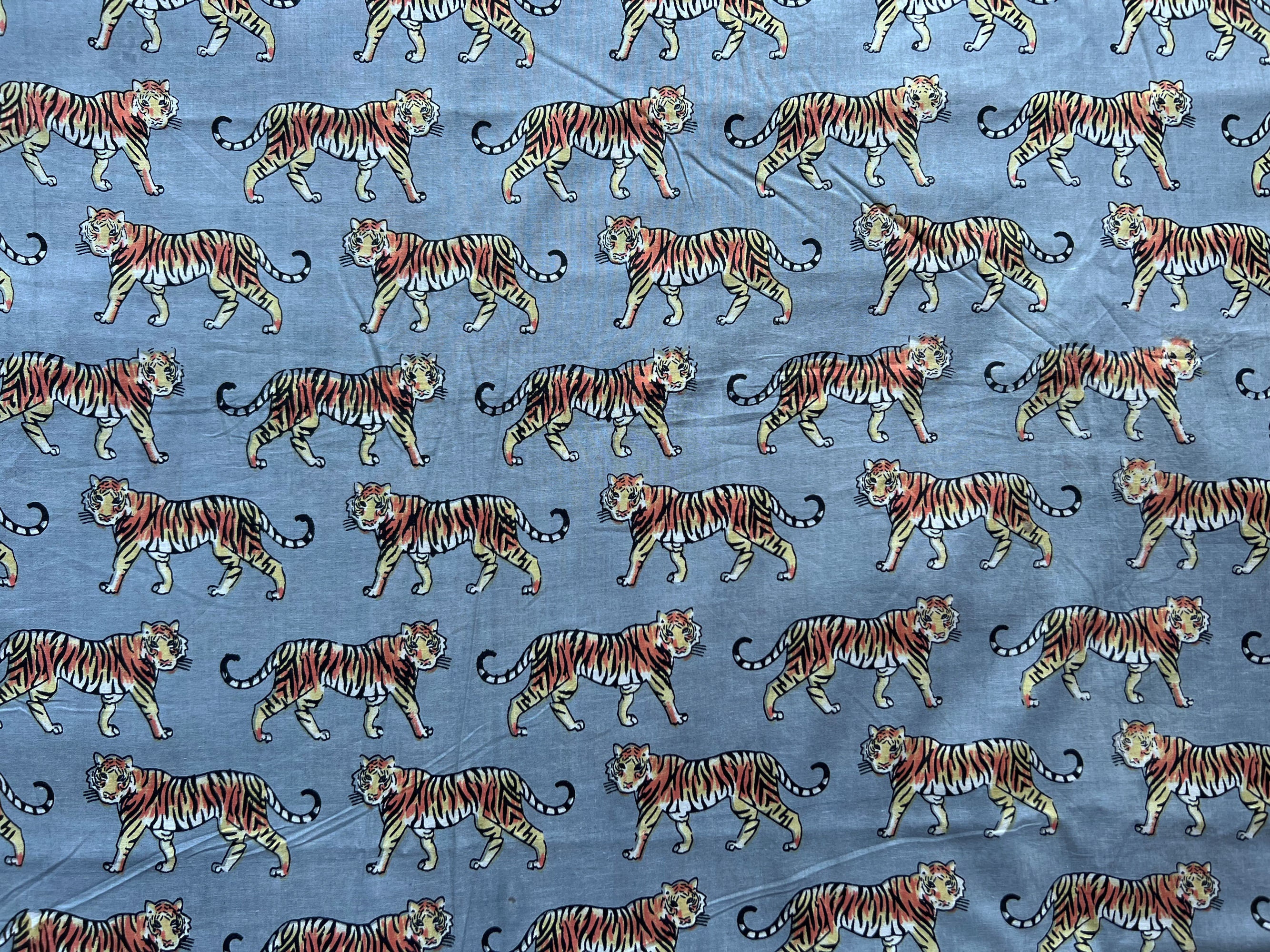 New Animal Print Cotton Fabric Indian Soft Cotton Fabric by - Etsy