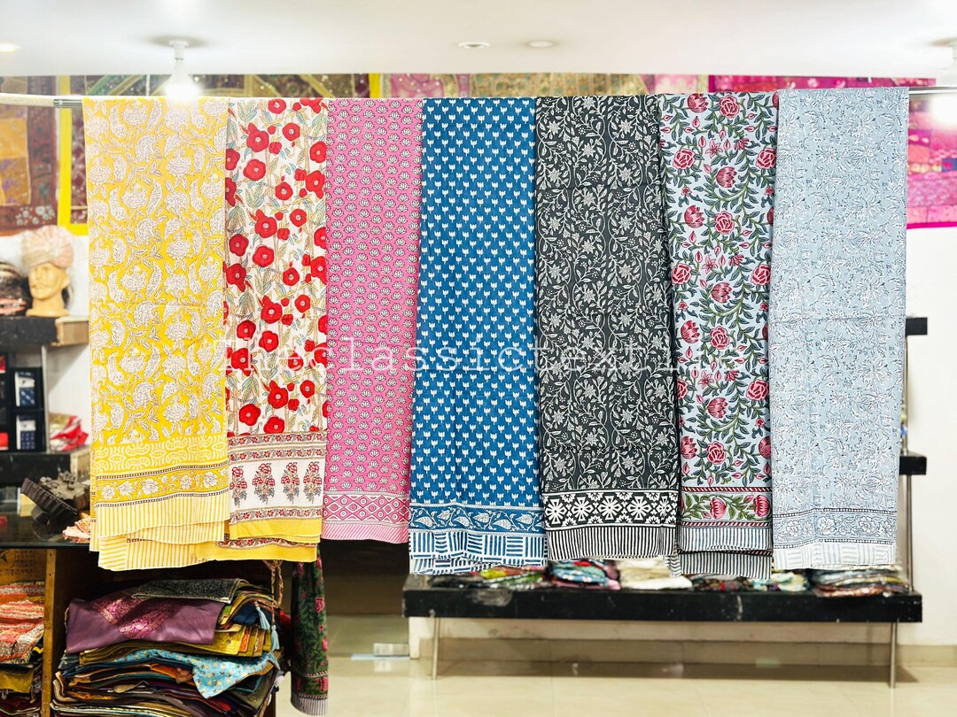Indian Block Print Sarong, Sarong Beach Wrap, Cotton Sarong,pareo ...