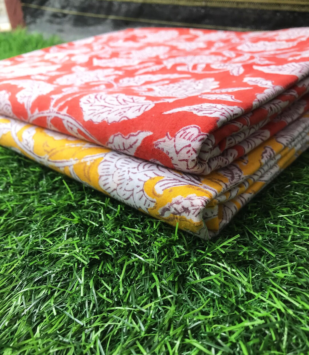 The Prettiest Block Print Fabrics - Exclusive Designs - Etsy