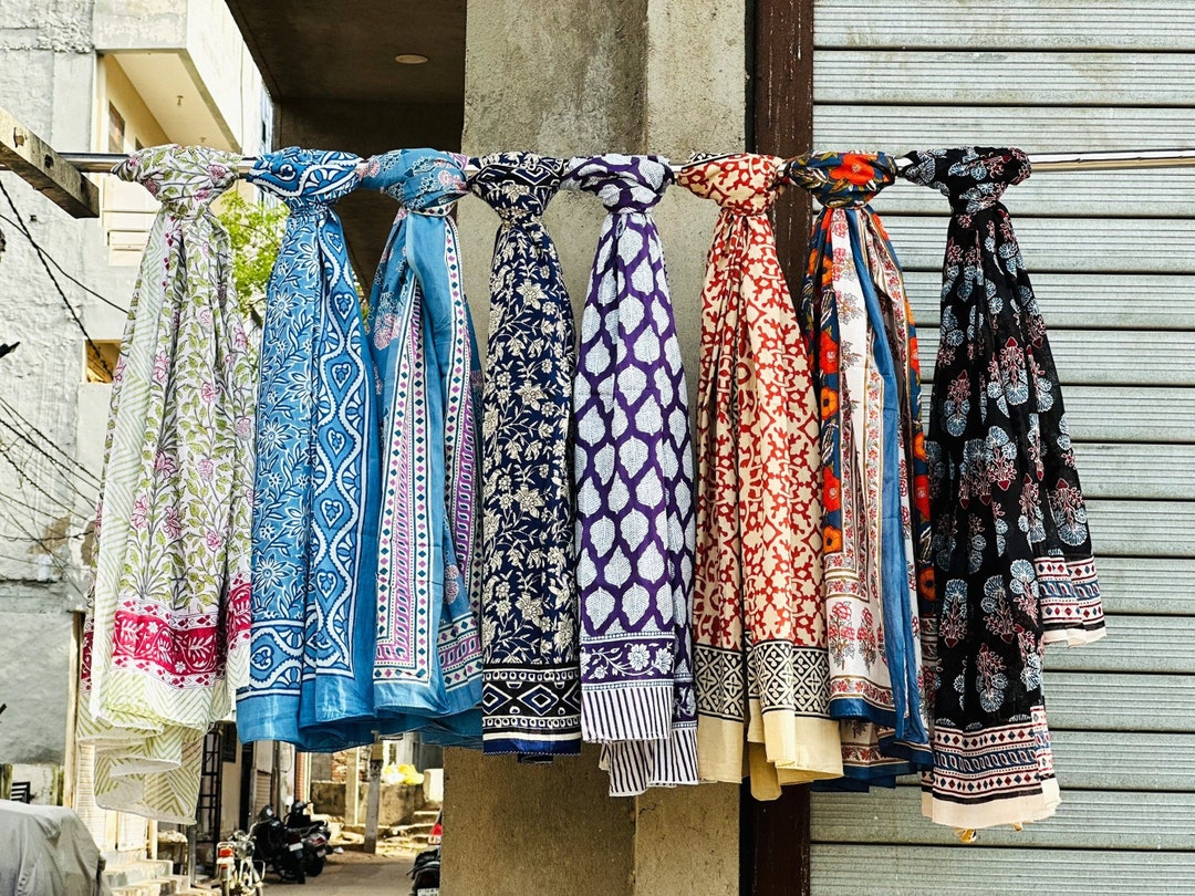 Wholesale Lot of Soft Summer Pareo Indian Hand Block Print Cotton ...