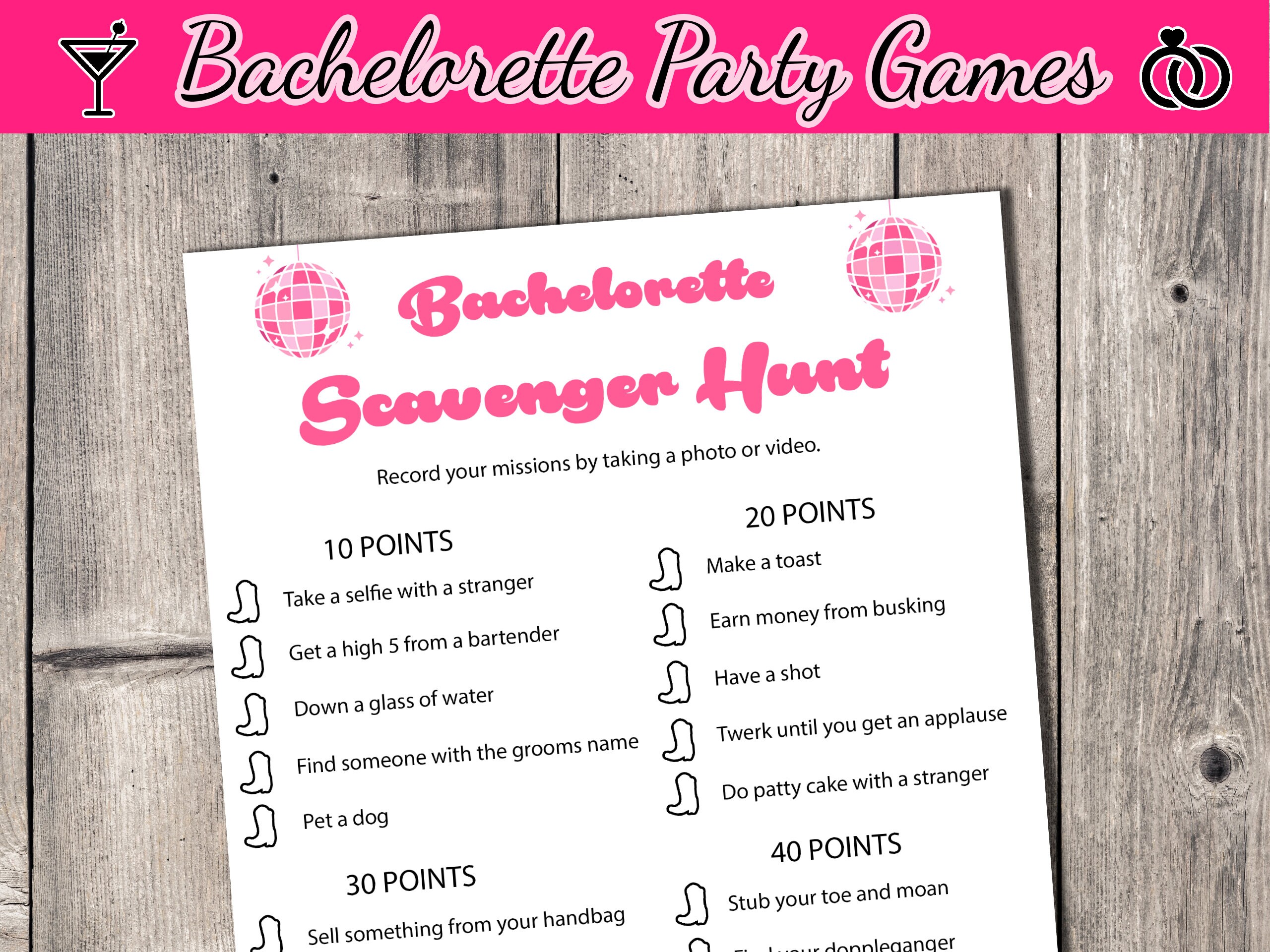 Last Rodeo, Bachelorette Party Games, Bride or Groom, Would She Rather ...