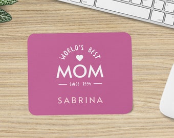 Best Mom Mouse Pad - Etsy