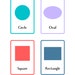 Shapes Flashcards, Digital Download, Montessori Material, Preschool ...