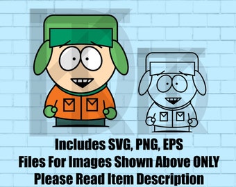 Eric North Park Funny Cartoon SVG, EPS, PNG File Cricut, Digital ...