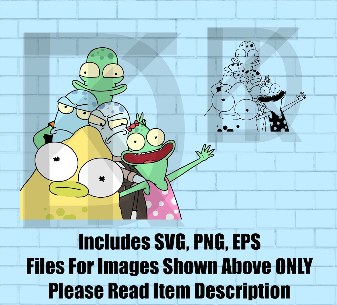 Solar Opposites Funny Cartoon SVG, EPS, PNG File Cricut, Digital ...