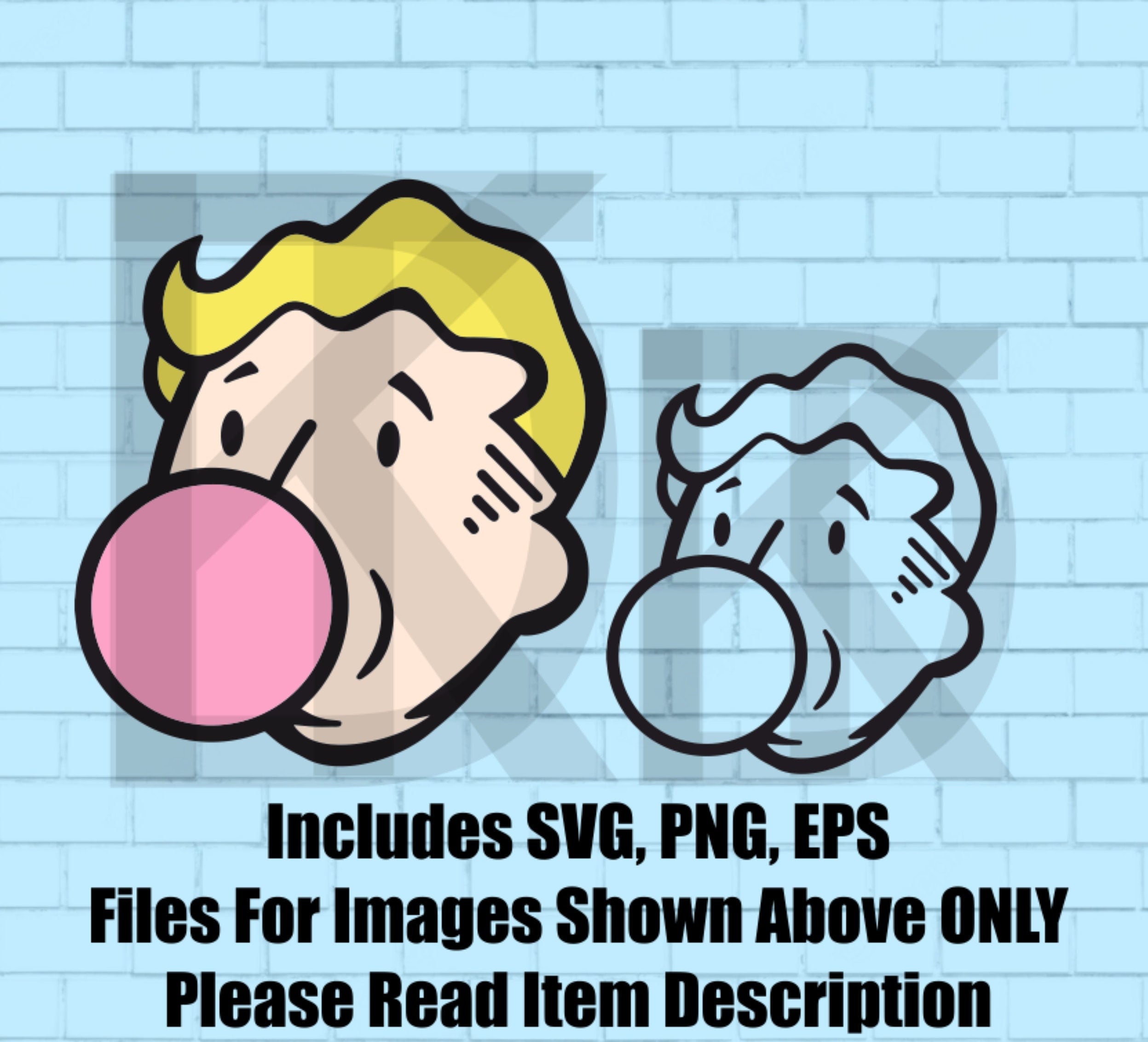 Fallout Vaultboy SVG, PNG, EPS Files Cricut, Digital, Printable - Etsy