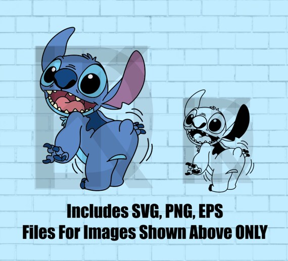 Stitch SVG PNG EPS File Cricut Digital Printable - Etsy