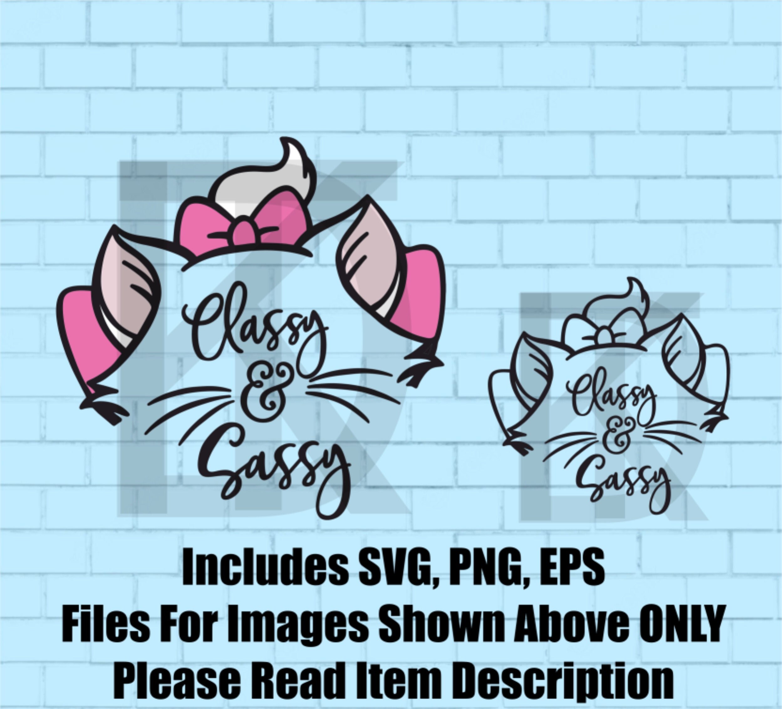 Marie Classy & Sassy Aristrocat Cute Cat SVG, PNG, EPS File Cricut ...