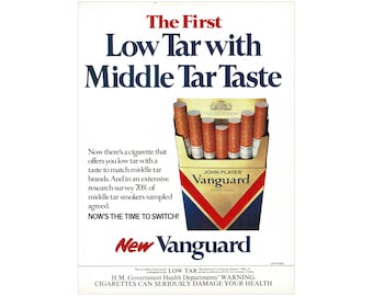 Vanguard Cigarettes - Etsy