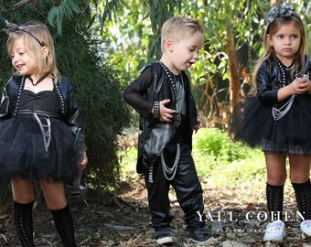 Rock Star Kids Costume - Etsy