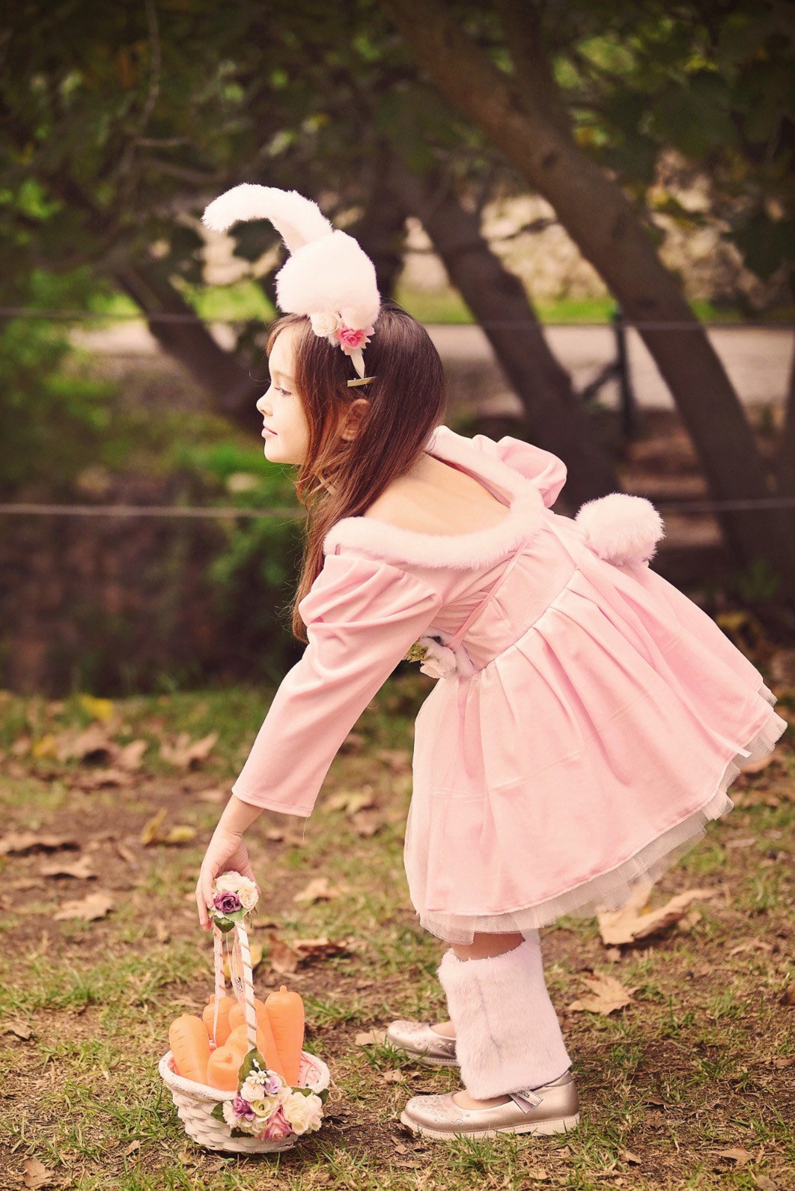 Girl Rabbit Pinkcostume Bunny Pink Purim Carnival - Etsy