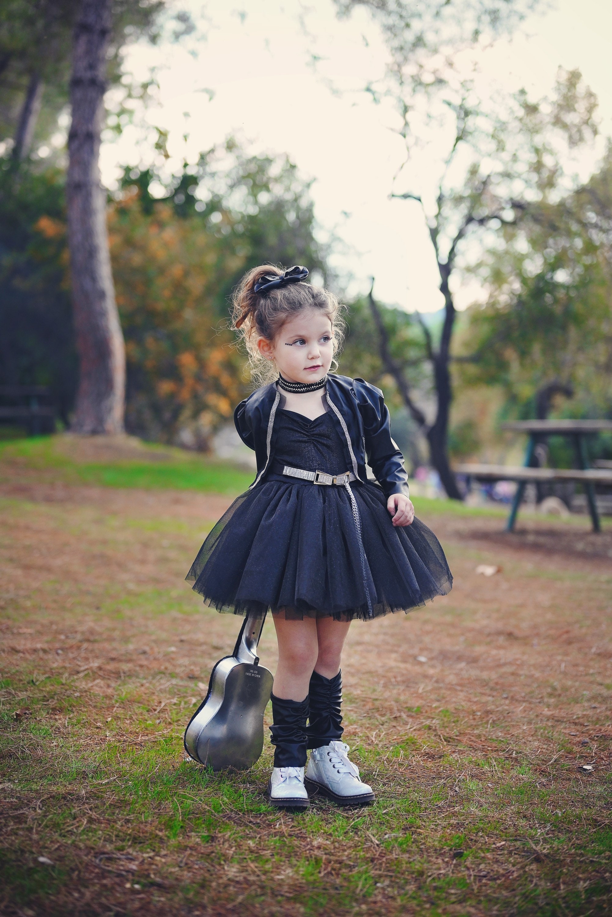 Rock Star Girl ,rock, Black Dress ,rocker ,girl Costume, Black Clothes ...