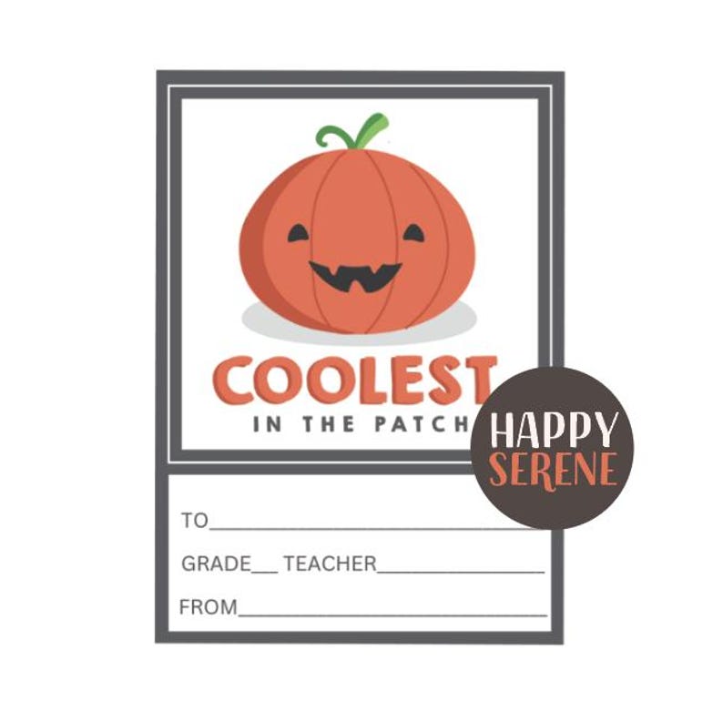 Boo Grams Digital Download for PTA / PTO Elementary School Fundraising ...