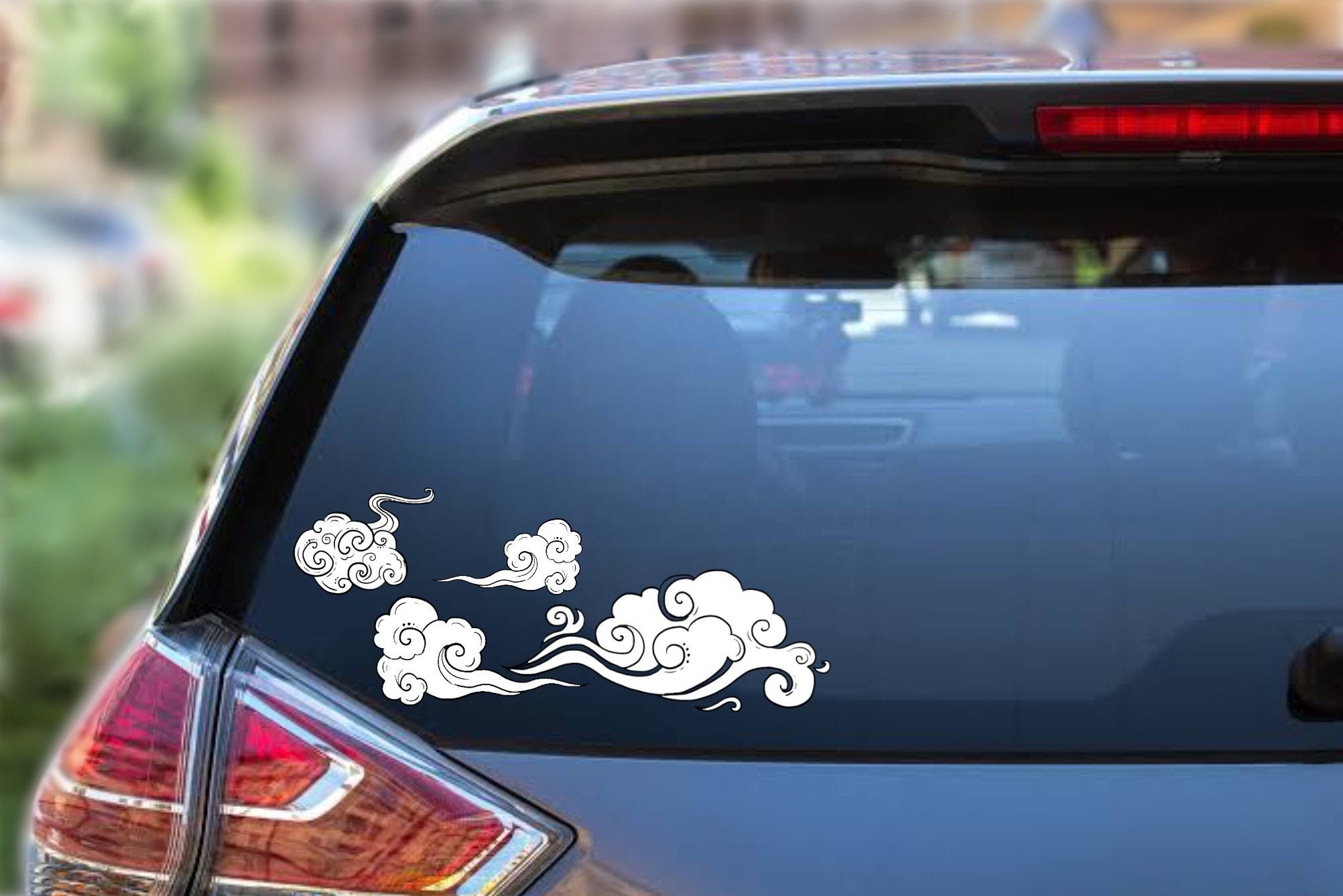 12 Chinese Cloud Stamps for Procreate | Tattoo| Sticker | T-shirt - Etsy