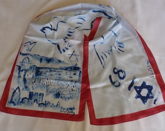 Star of David Scarf - Etsy