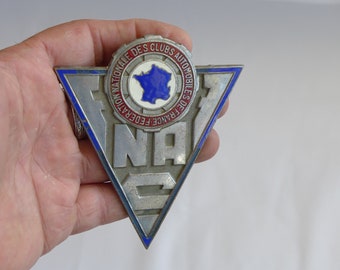 French Car Badge - Etsy