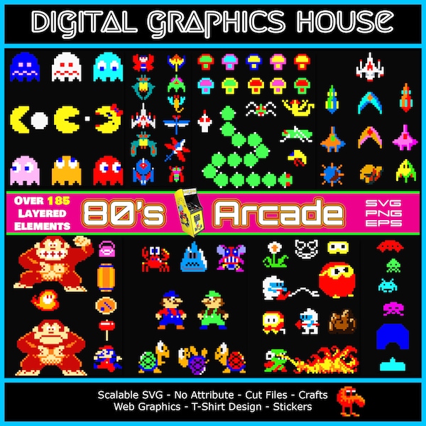 8bit Sprites - Etsy