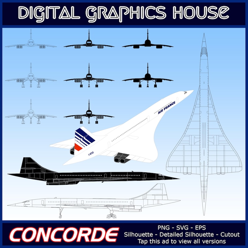 Concorde - Etsy