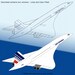 Concorde Supersonic Jet, Jet Airplane Image, Svg Png Jpg Dxf Eps Pdf ...