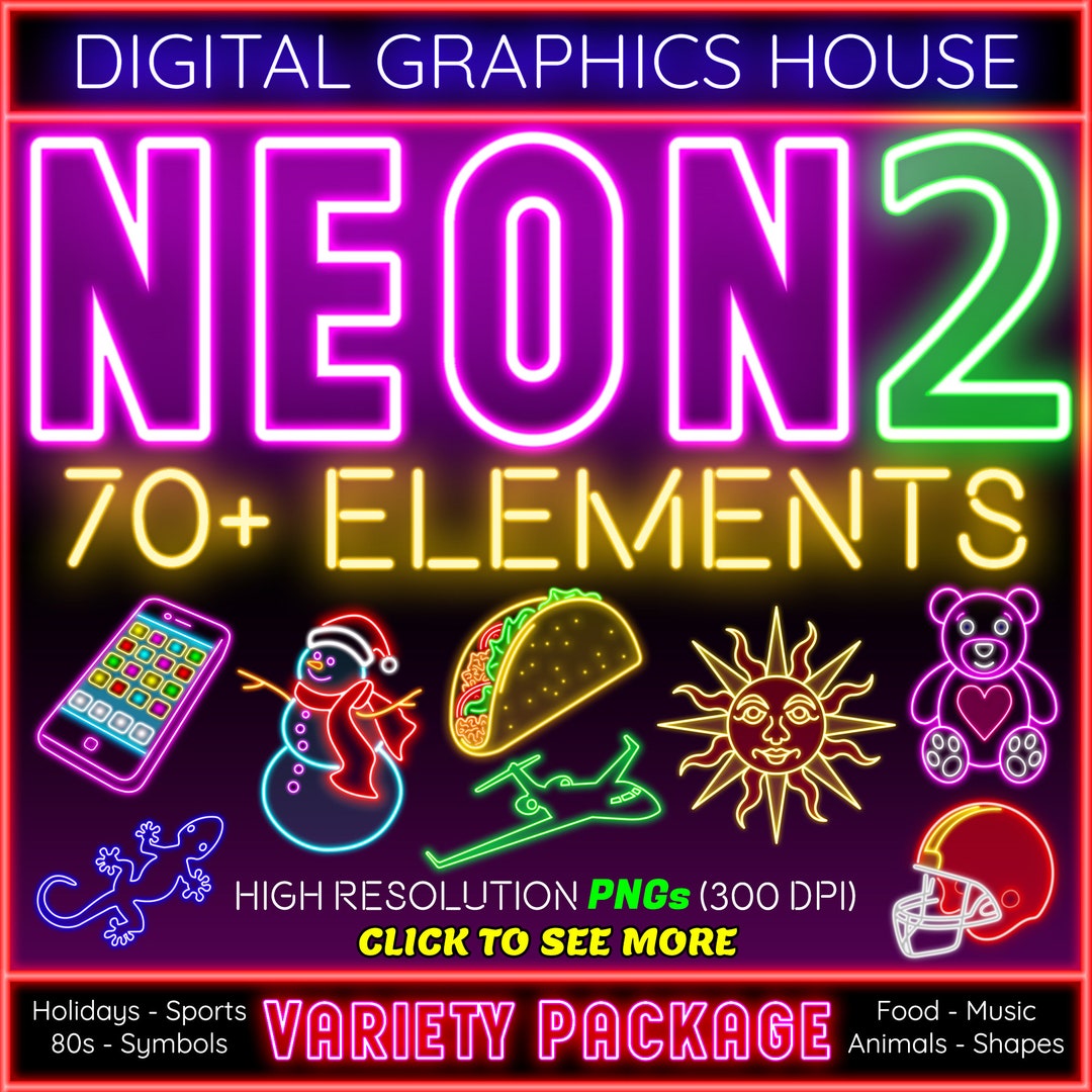 Neon 2 (the Second Installment) of Neon Items for You. A Bit of ...