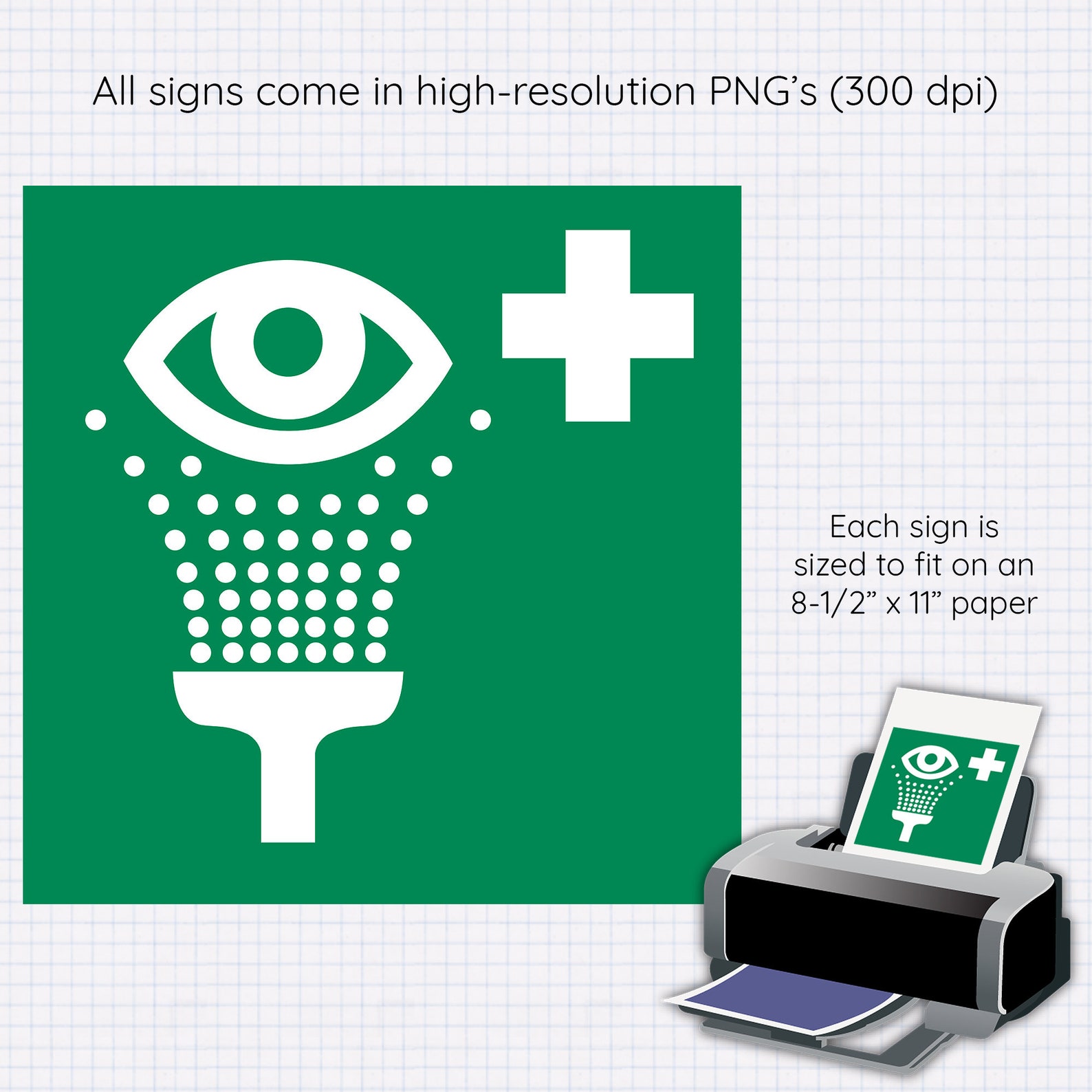 ISO 7010 Signs, ISO Safe Condition Signs, Vector ISO 7010 Placards ...