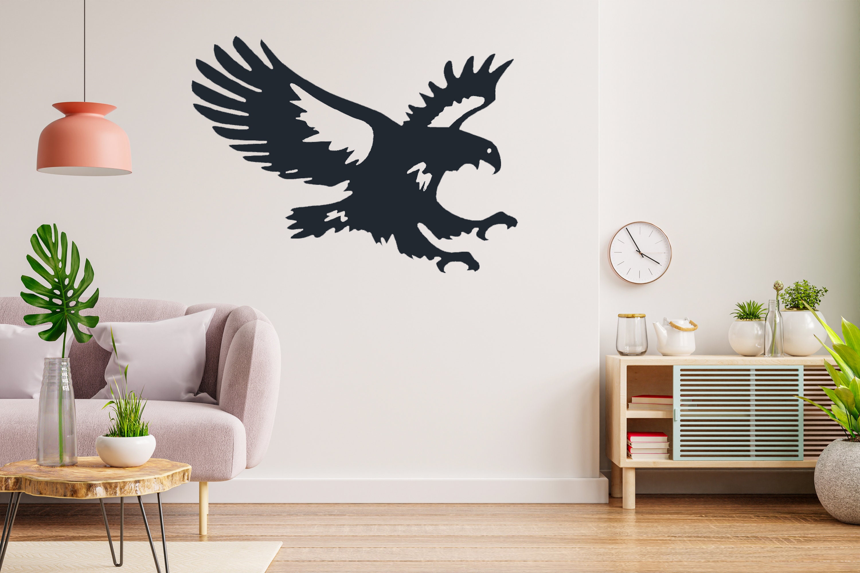Laser Cut Eagle Wall Decor| CNC File, Laser Cutting File | Dxf, Svg ...