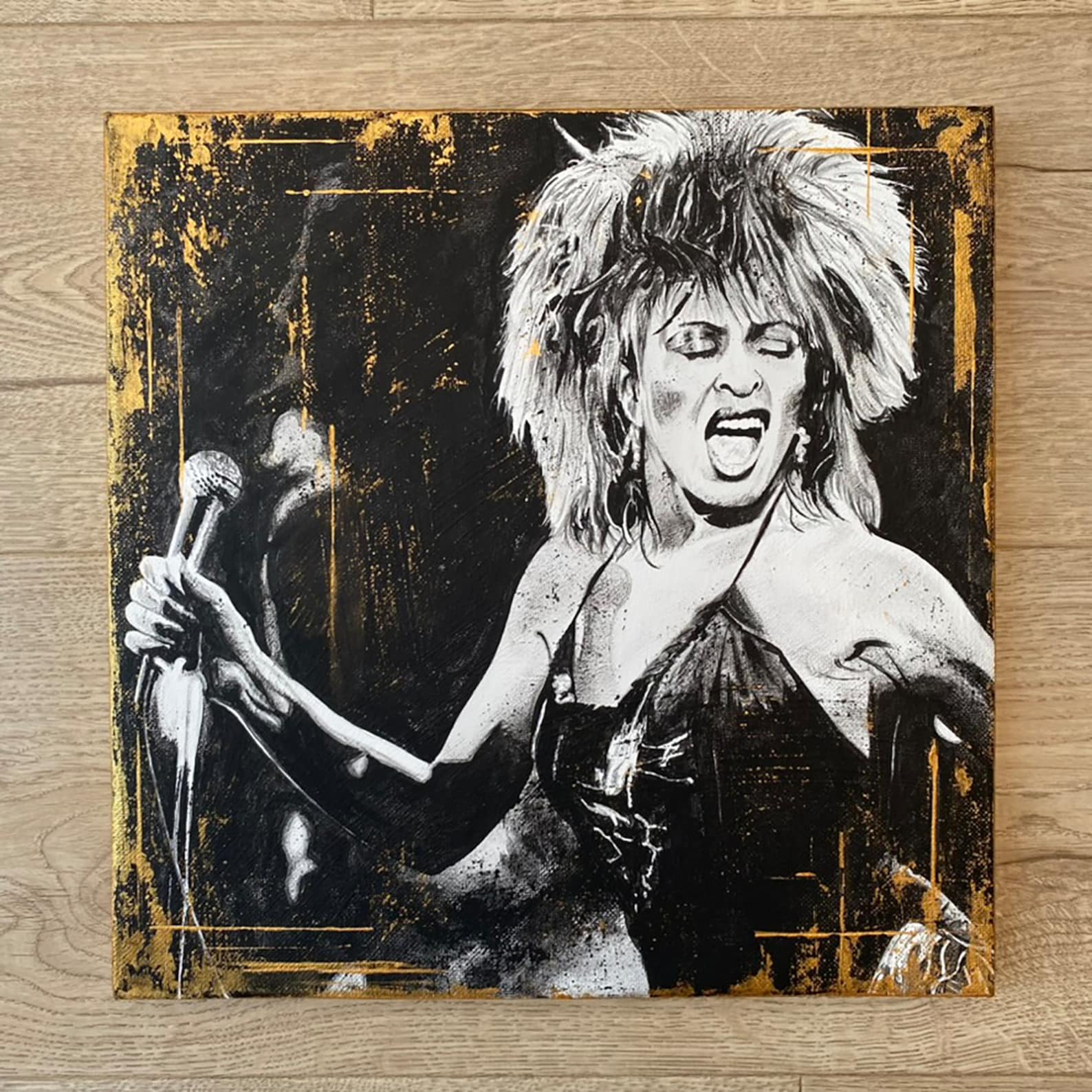 Tina Turner Original Acrylic Painting - Etsy