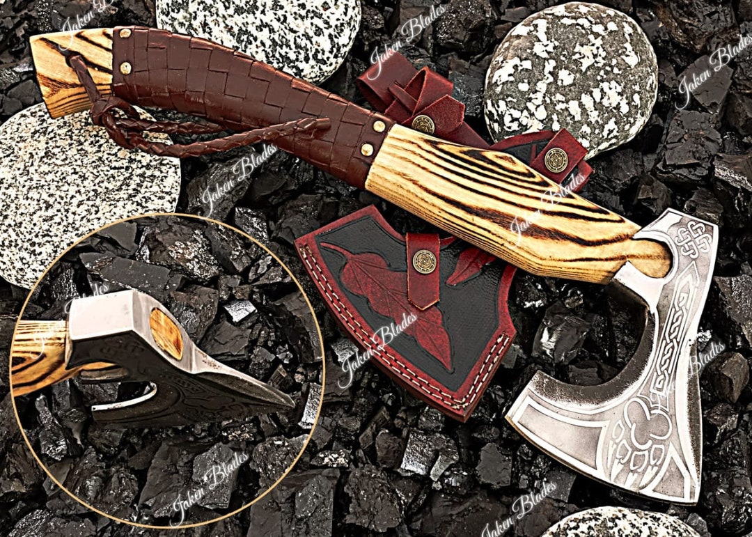 Custom VIKING AXE Forged Carbon Steel Christmas Gift for Him - Etsy