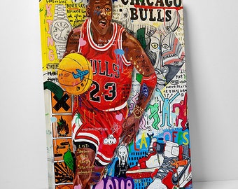 Lovers Kiss Graffiti Canvas Art Wall Art Banksy Style Print Picture ...