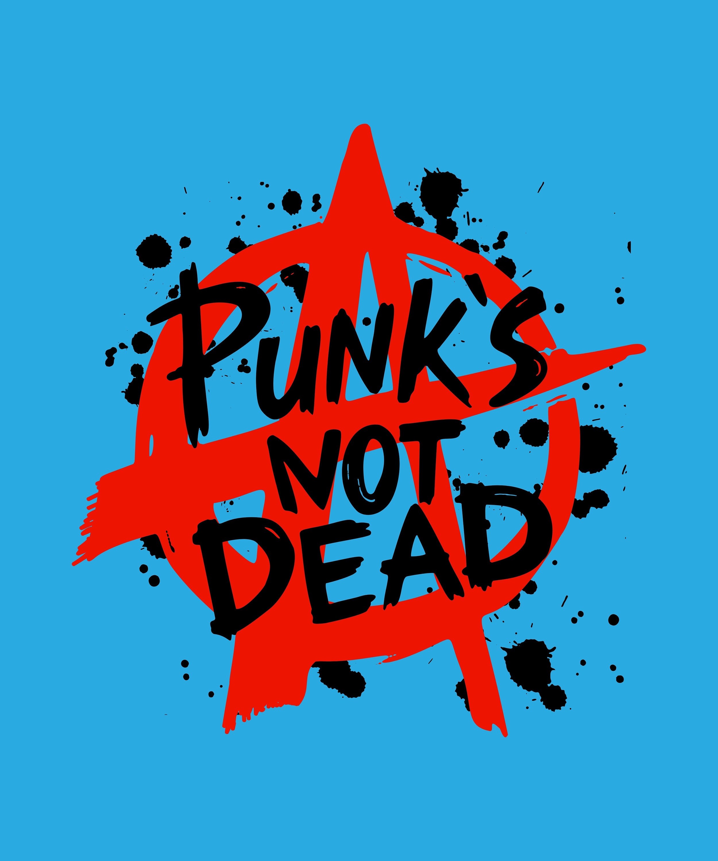 Punks Not Dead Anarchy Digital, JPG, PNG, SVG Unique Original T-shirt ...
