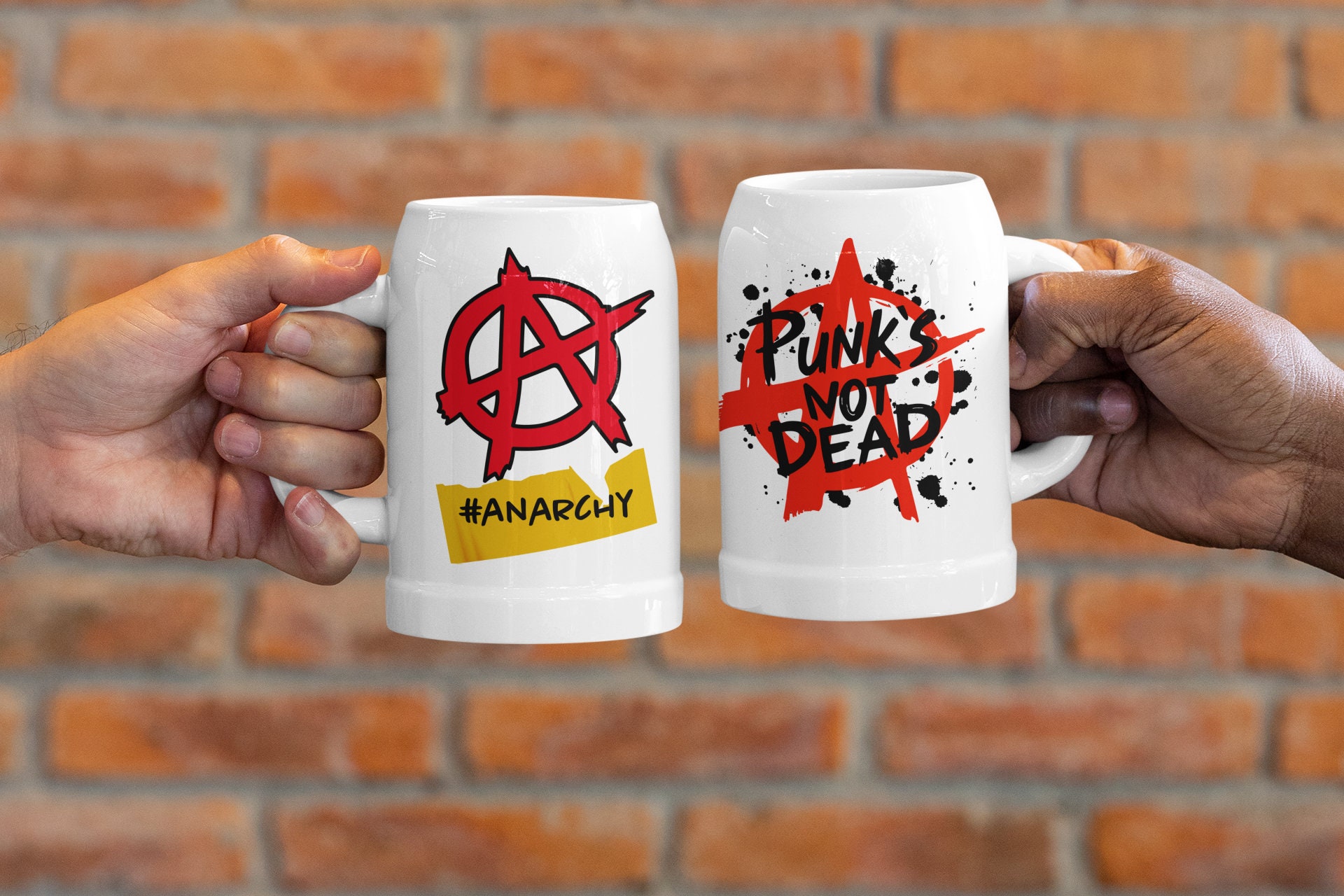 Punks Not Dead Anarchy Digital, JPG, PNG, SVG Unique Original T-shirt, Hoodie, Top, Mug, Hat ...