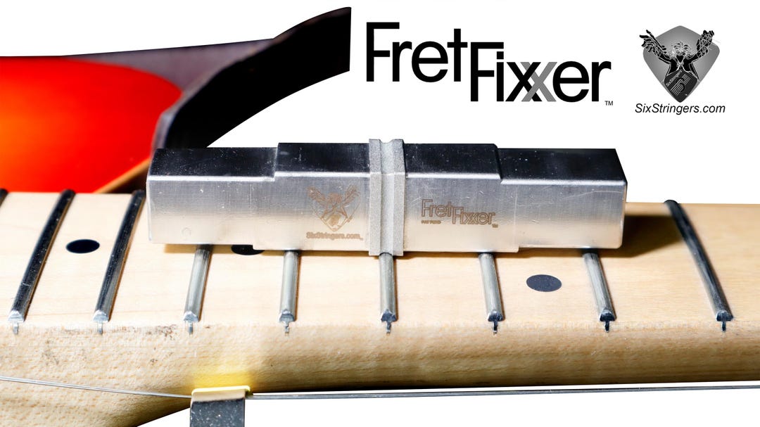 Fret File: Spot Level and Crown a Buzzy Fret at the Same Time ...