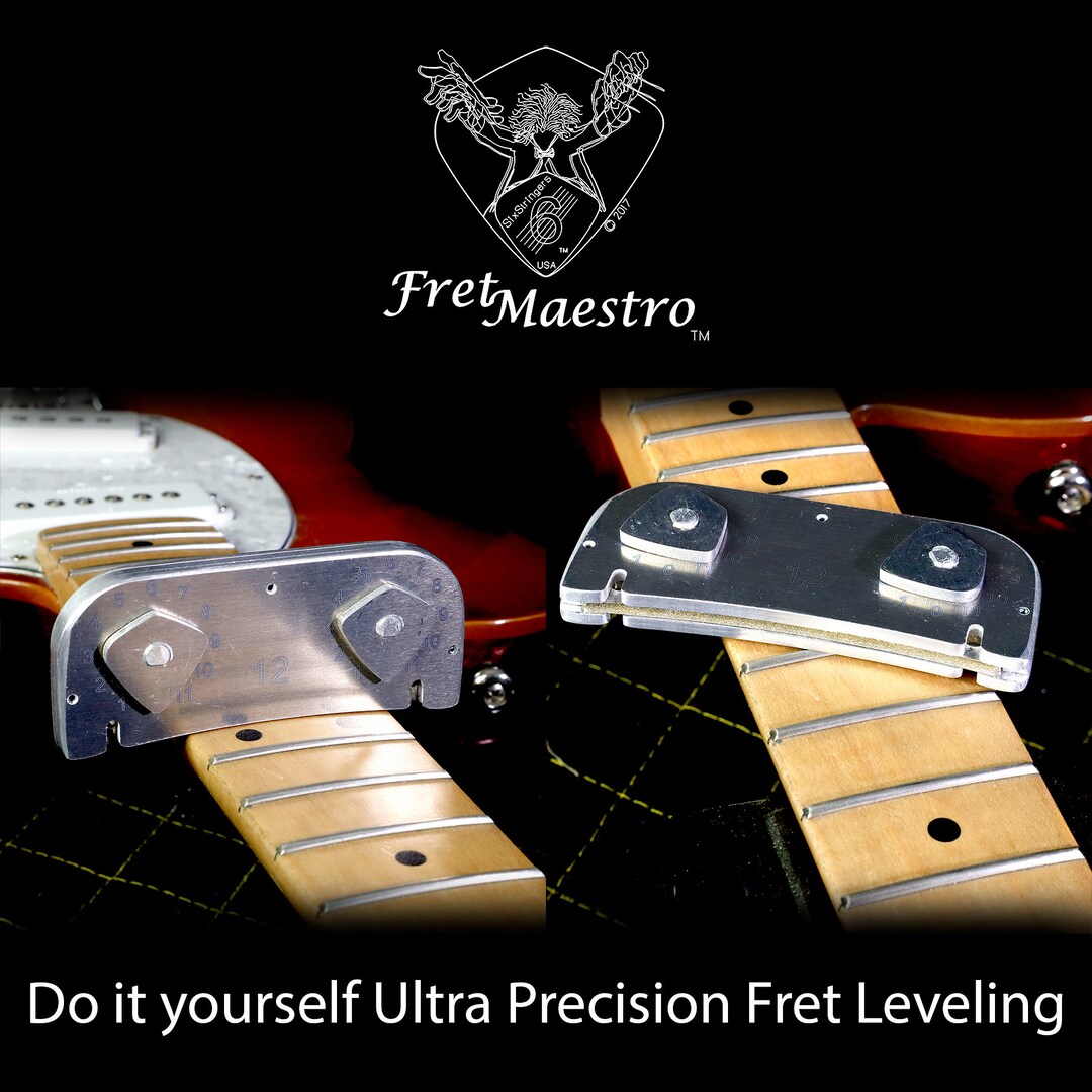 Fretmaestro for 17 Fret Radius Pro DIY Ultra Precision Fret Level ...