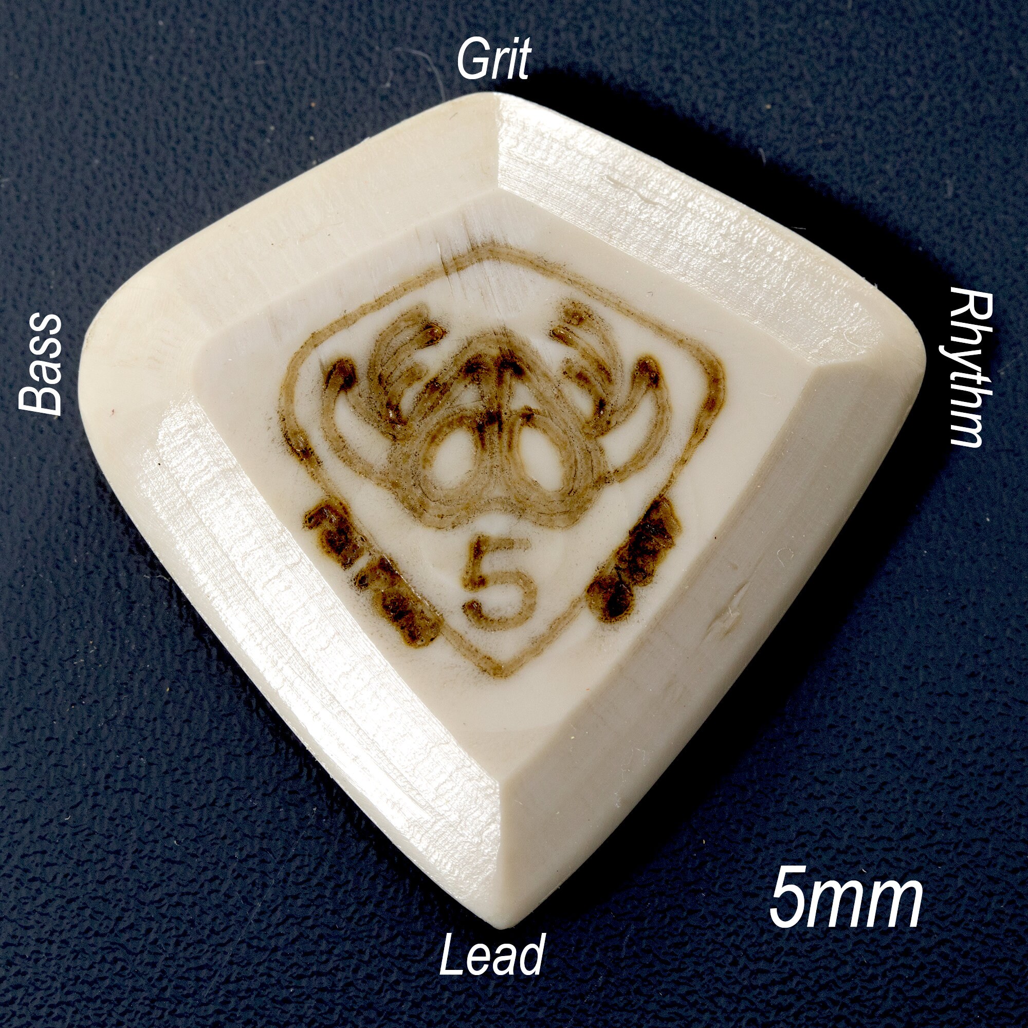 PEEK Guitar Picks 5mm Sixstringers Wild Plectrums PEEK Performance ...