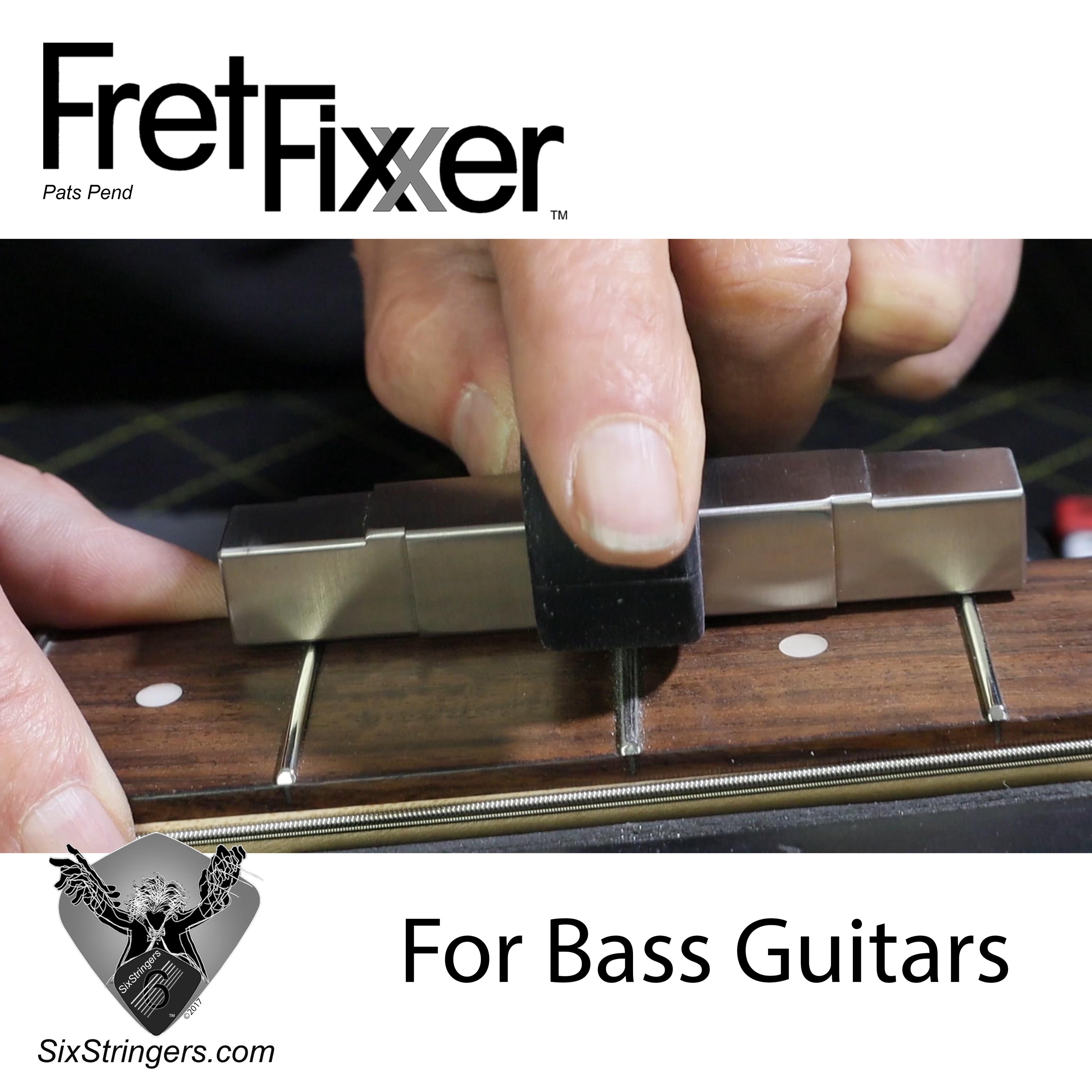Fret File: Spot Level and Crown at the Same Time - Fretfixxer for Bass ...