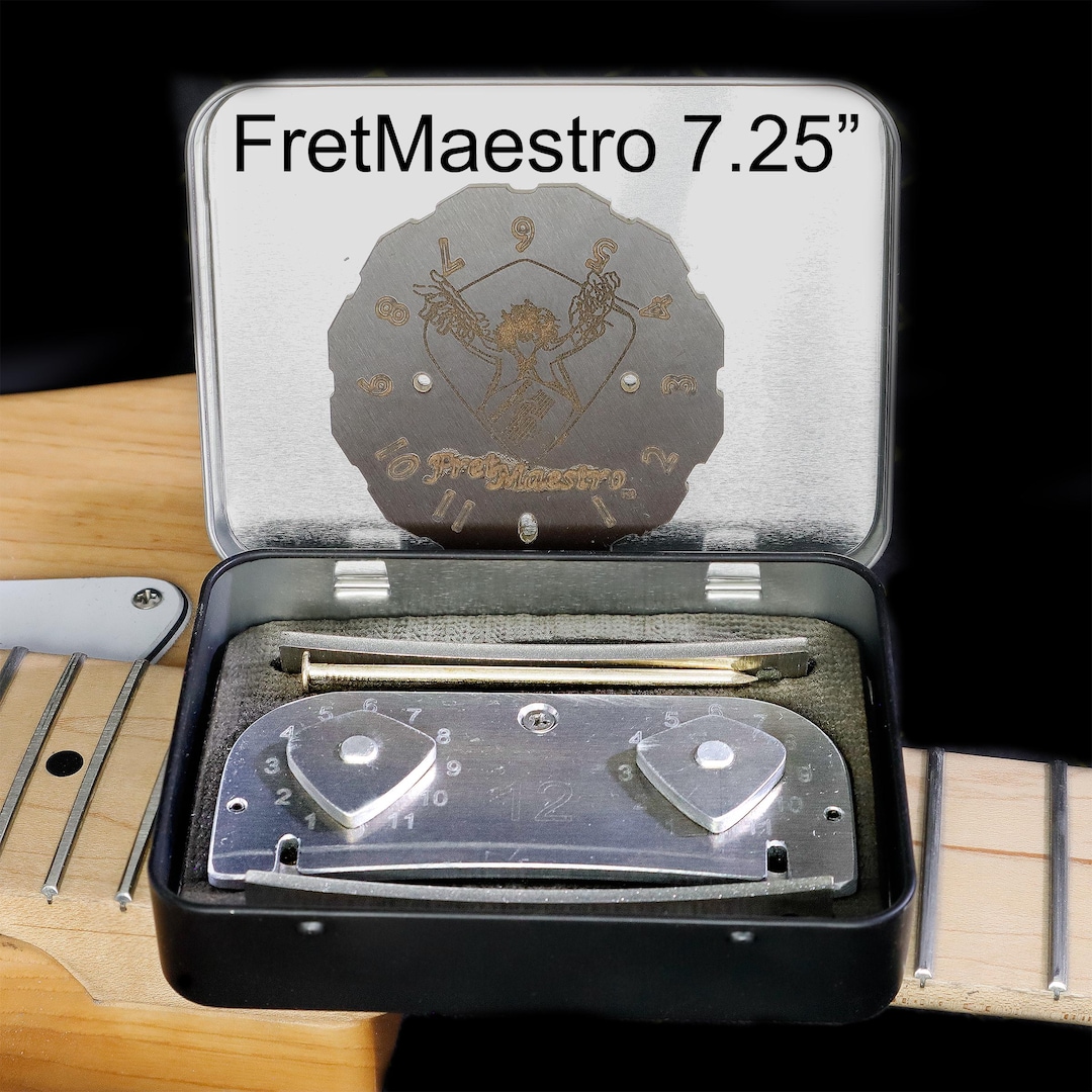 Fret Leveling - Fretmaestro 7.25" Fret Radius - Etsy