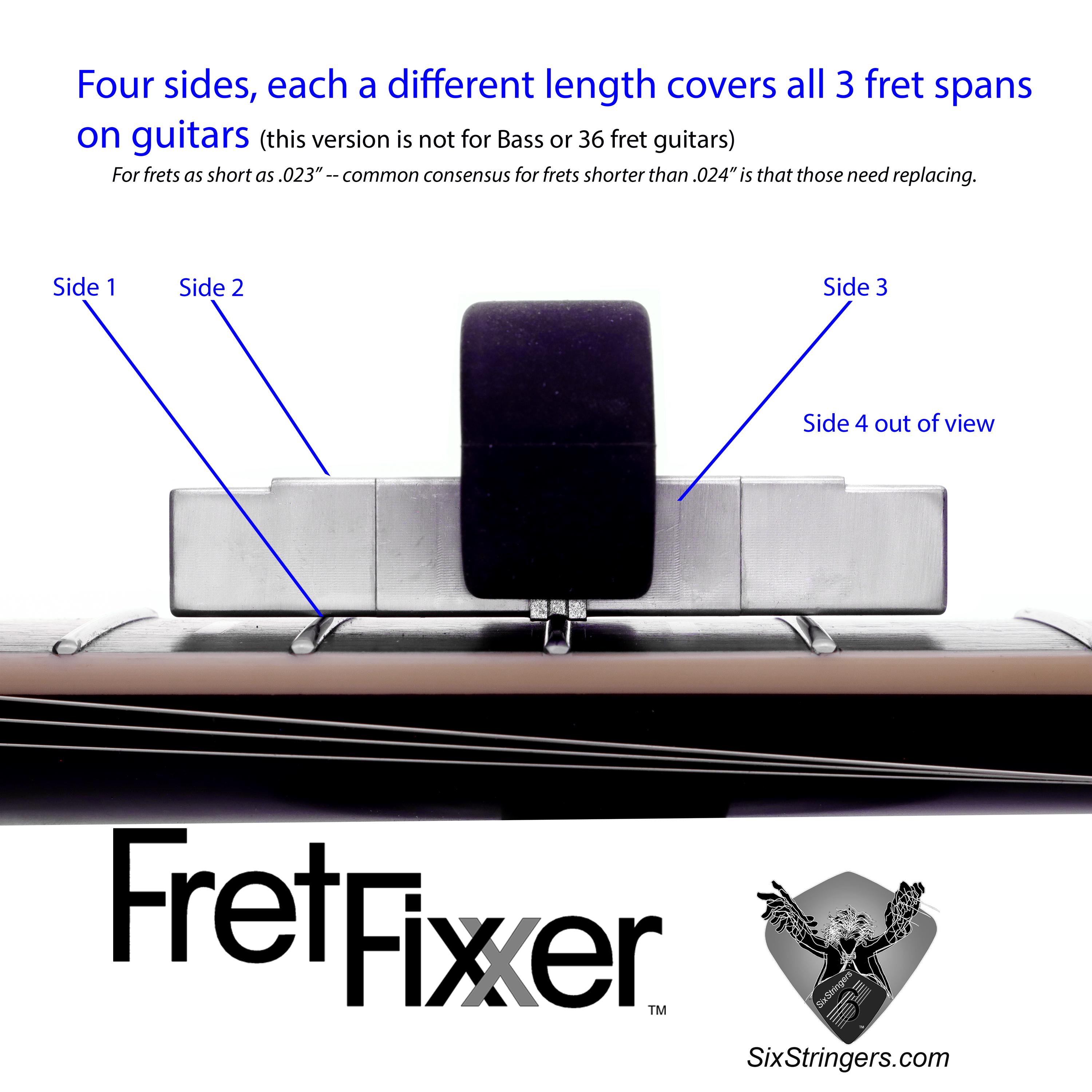 Fret File: Spot Level and Crown a Buzzy Fret at the Same Time ...