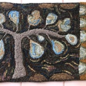 Fig Tree Hand-hooked Rug - Etsy
